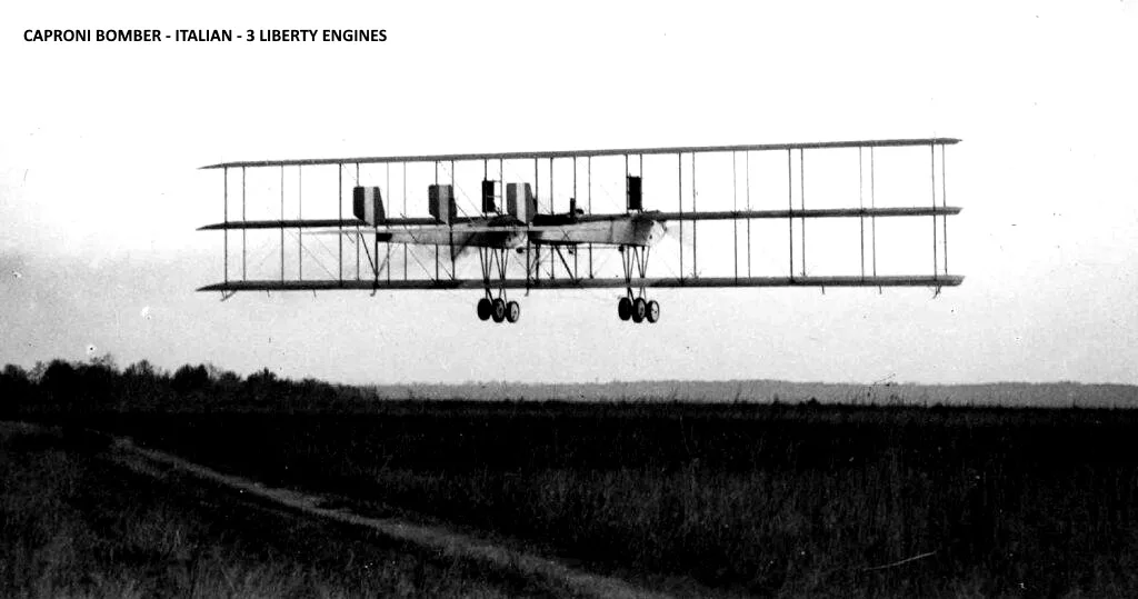 Caproni Bomber (Italian) - 3 Liberty - 12 Engines - European Center of ...